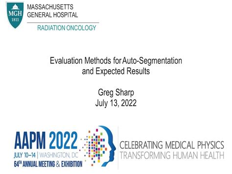 Aapm Vl Clinical Implementation Of Ai Based Auto Segmentation
