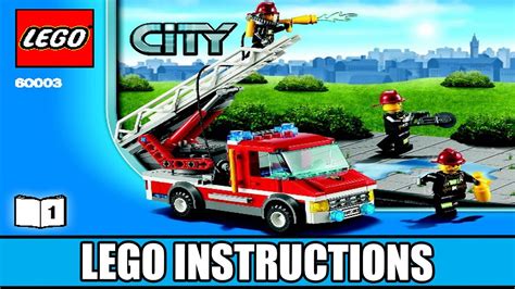 LEGO Instructions | City | 60003 | Fire Emergency (Book 1) - YouTube