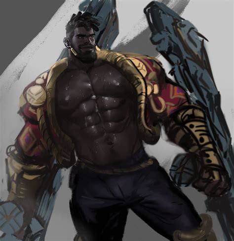 K Sante League Of Legends Drawn By Dopey Dopq Danbooru