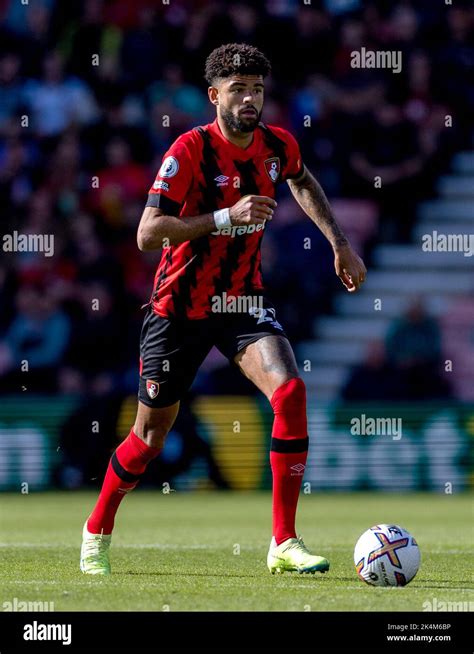 Bournemouths Philip Billing In Action During The Premier League Match