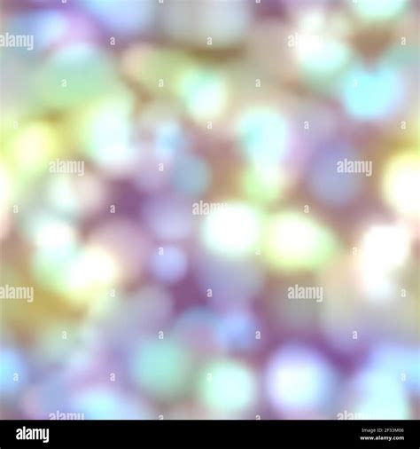 Seamless Vector Glow Bokeh Spray Background Vibrant Colorful Blurred Square Pattern With