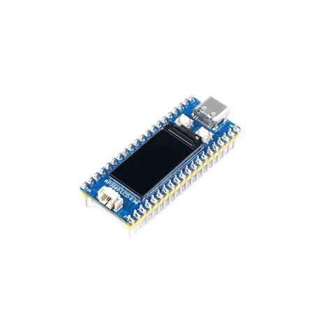 waveshare rp2040 lcd 0 96 m mcu board pre soldered with lcd based on
