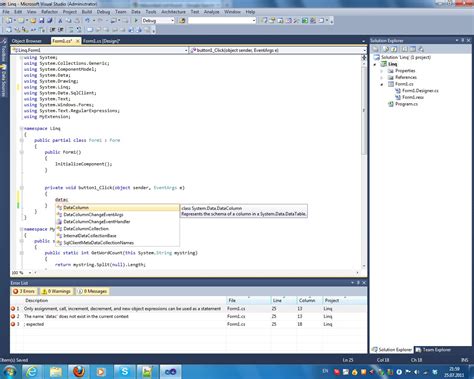 Asp Net Datacontext Not Found In Vs2010 Sp1 Stack Overflow