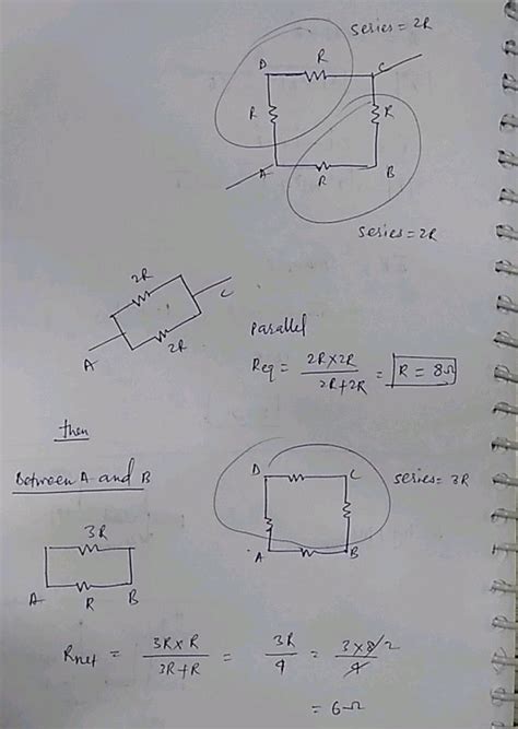 2 21 Jior 4 Sr 20 Four Conductors Of Same Resistance Connected To