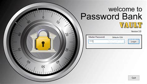 Password Bank Vault Download Free Windows 39 Softpedia