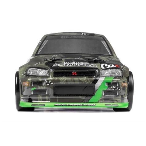 HPI Racing Micro RS4 Drift Fail Crew Nissan Skyline R34 GT R Electric 1 18th Scale RTR W 2 4G Radio