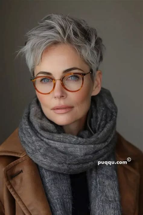 Stunning Pixie Haircuts To Rock Your Gray Hair Puqqu In 2024 Pixie Haircut Hair Cuts Grey
