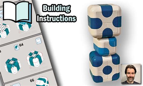 Lego Moc Rounded Pattern Cubes By Zachary Steinman Planet Gbc