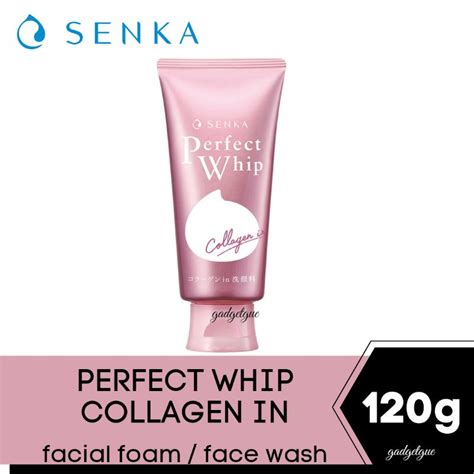 Jual Senka Perfect Whip Collagen In 120gr Senka Facial Wash Senka