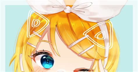 鏡音リン 猫の日🐱💛 月子のイラスト Pixiv