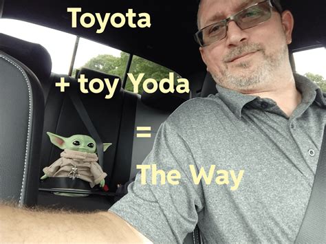 Gotta Keep A Toy Yoda In The Toyota Rtoyotatacoma