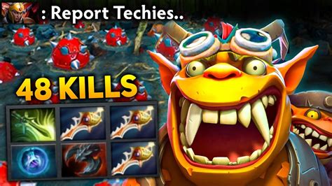 X Divine Rapiers Techies One Shot Mines Combo With Magnus Kills Dota Gameplay YouTube