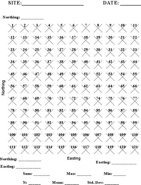 CALM Grid Map Form