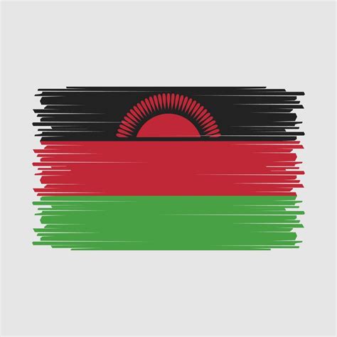 Malawi Flag Vector 21975608 Vector Art At Vecteezy