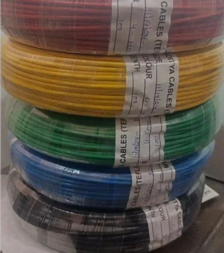 Copper PTFE Teflon Wire Packaging Type Bundle At Meter In New Delhi