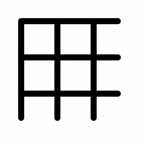 Spreadsheet Table Data Grid Sheet Matrix Worksheet Icon