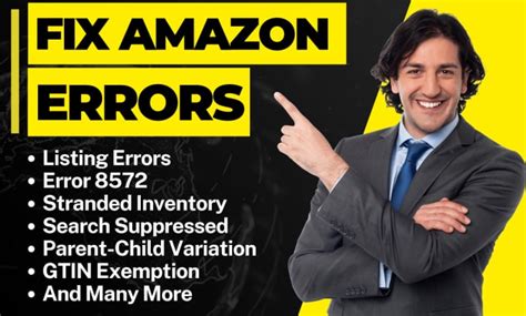 Fix Amazon Listing Error Error Error Approve Gtin