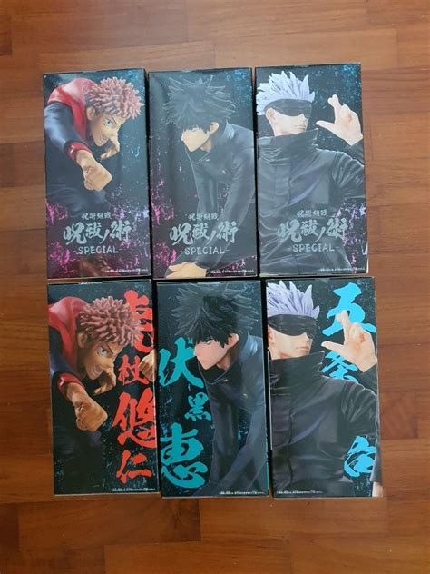 Jujutsu Kaisen Jjk Figures Set Hobbies And Toys Toys And Games On Carousell