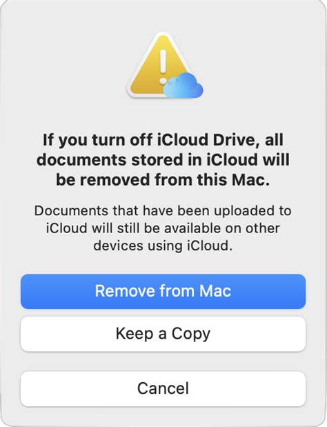 Icloud Drive Disable Warning Ask Adam Llc Macos And Ios Consulting