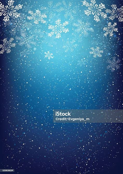 抽象的な背景に雪の結晶デザイン クリスマスのベクターアート素材や画像を多数ご用意 クリスマス 青 お祝い Istock