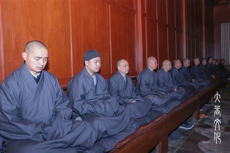 普陀山法雨禅寺举行癸卯年冬季精进禅七法会