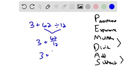 ⏩solved Simplify 60 ÷ 12 3 Numerade