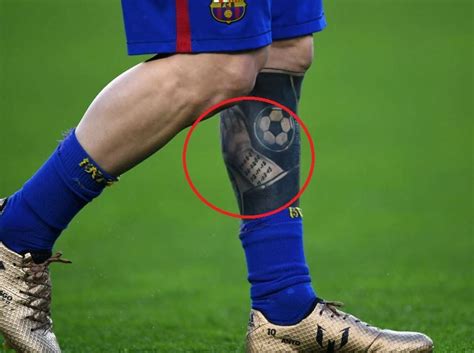 Top 53 Messi Tattoo Photos In Cdgdbentre
