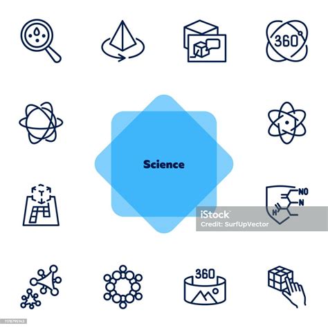 科學線圖示集向量圖形及更多互聯網圖片 互聯網 仔細考慮 健保和醫療 Istock