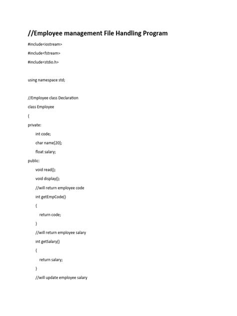 File Handling Program Pdf