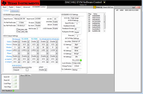 DAC EVM CDCE PLL Locking Issue Data Converters Forum Data