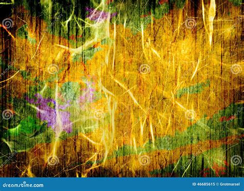 Colorful Abstract Messy Background Stock Illustration Illustration