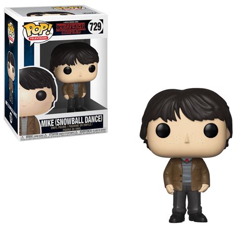 Funko Stranger Things Pop Tv Mike Vinyl Figure 729 Snowball Dance Toywiz