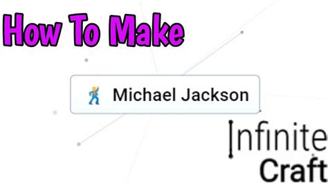 How To Make Michael Jackson In Infinite Craft | How To Get Michael Jackson In Infinite Craft ...