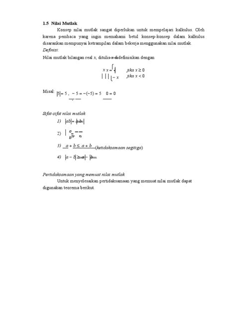 Nilai Mutlak Pdf