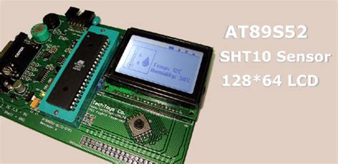 ATMEL 89S52 AT89S52 GLCD STK1