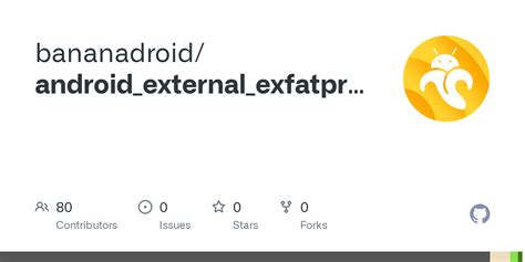 GitHub Bananadroid Android External Exfatprogs
