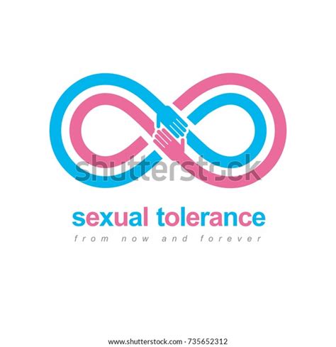 Sexual Tolerance Conceptual Symbol Zero Tolerance Stock Vector Royalty Free