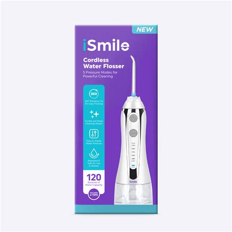 Cordless Water Flosser Ismile Whitening