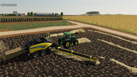 Fs19 New Holland Bb1290 Nadal R90 Telescopic V 1000 Bale Transport