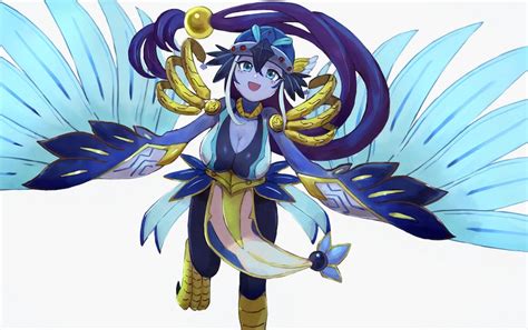 Lyrilusc Ensemblue Robin Yu Gi Oh Drawn By Ishiiyoung Moon