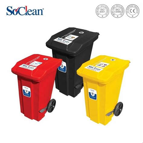 So Clean Plastic Color Coded Bin For Hospital At Best Price In New
