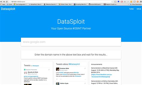 Инструмент для пентестеров Datasploit автоматизирует приемы социальной инженерии Хакер