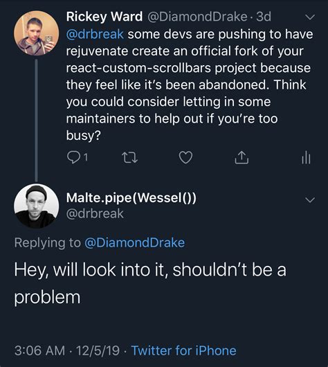 Repository Abandoned · Issue 275 · Malte Wesselreact Custom