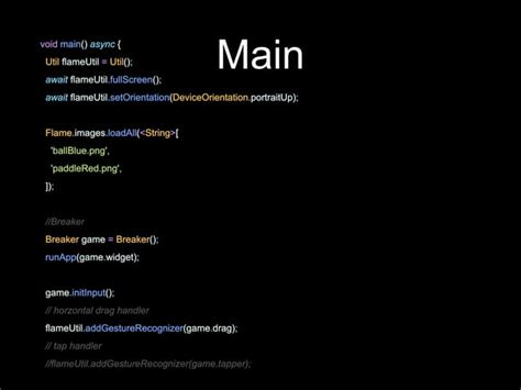 Flutter Game Development Ppt