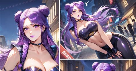 Kda カイサ Kaisa Kda Gamesant Ai Artのイラスト Pixiv