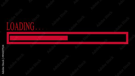 Green Screen Loading Bar Downloading Bar Loading Screen Pixelated Progress Animation Loading