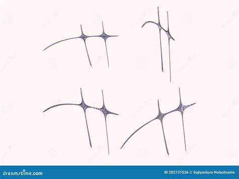 Dynamic Iridescent Tribal Futuristic Render 3d Shape Futuristic Digital Asset Royalty Free Stock