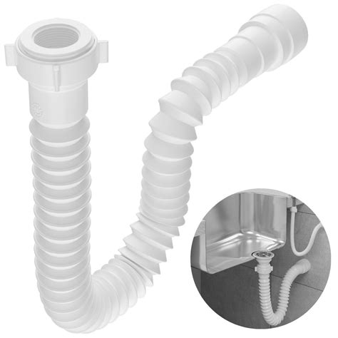 Sifão Sanfonado Universal 81cm Branco Astra