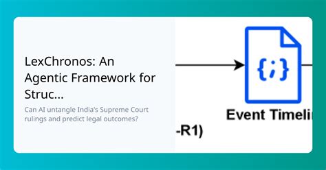 Lexchronos An Agentic Framework For Structured Event Timeline