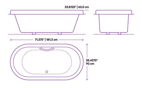 What Is The Size Of An Average Bath At Dana Vega Blog